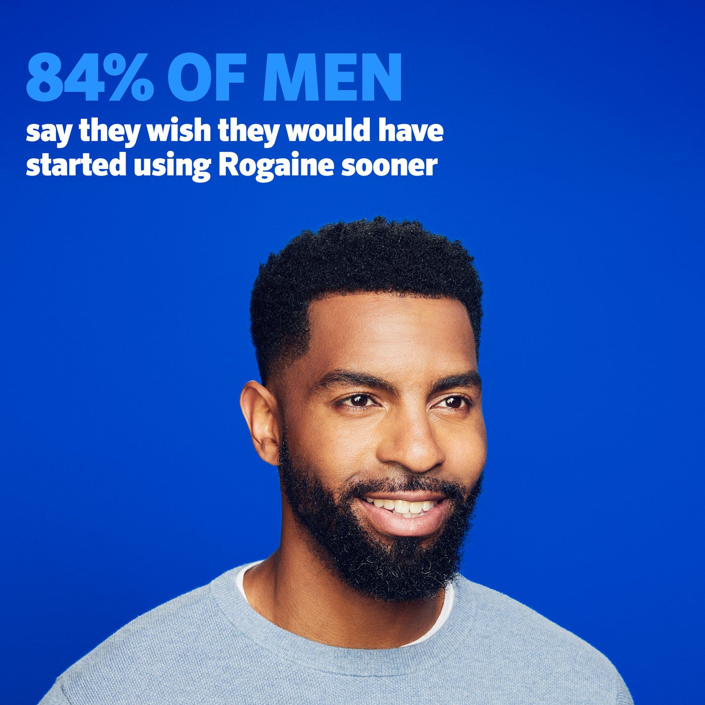 Men's ROGAINE® 5% Minoxidil Solution Hair Regrowth Treatment | ROGAINE®